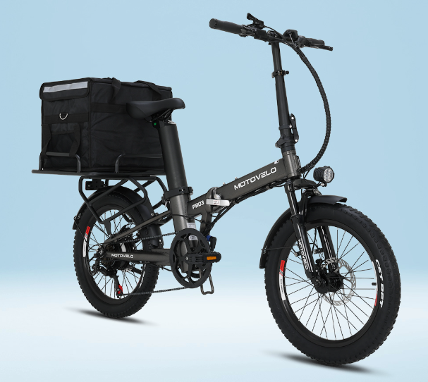 모토벨로 TX8 프로3 500W 48V 15Ah 전기자전거 + 40L 배달박스 패키지 (리어렉포함)